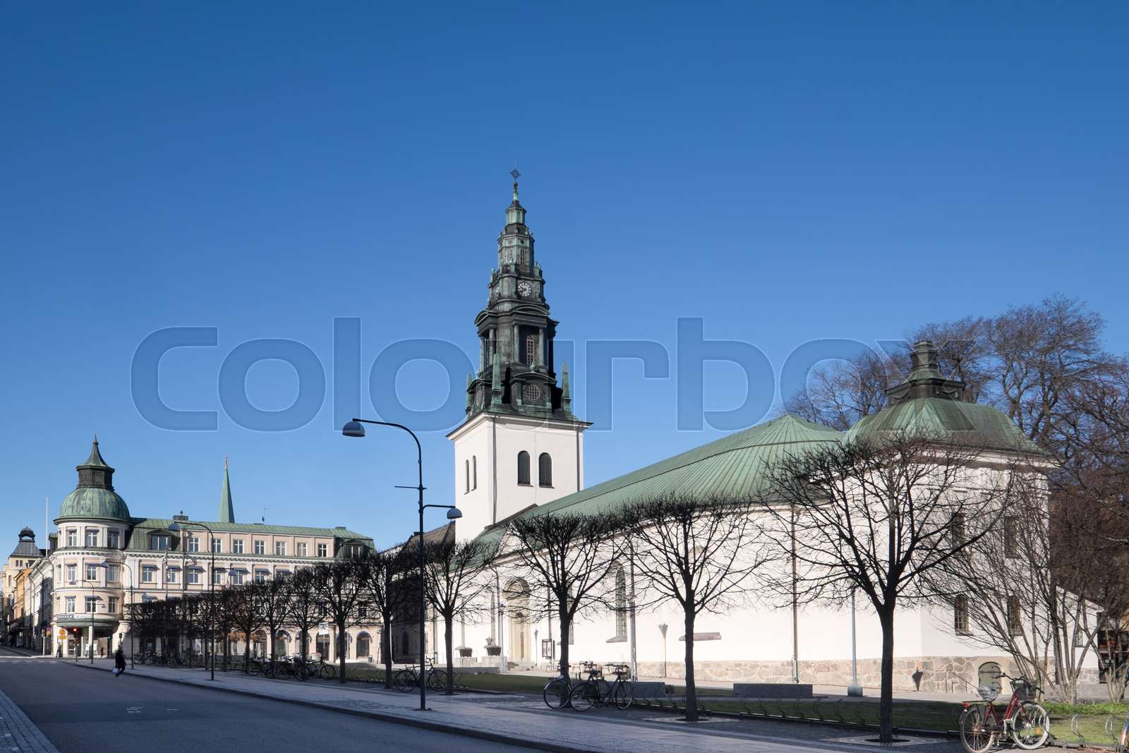 Church of Saint Lars in Linkoping, Sweden | Stock image | Colourbox