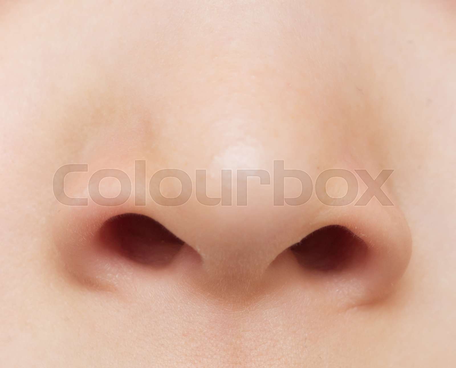 Baby nose | Stock image | Colourbox