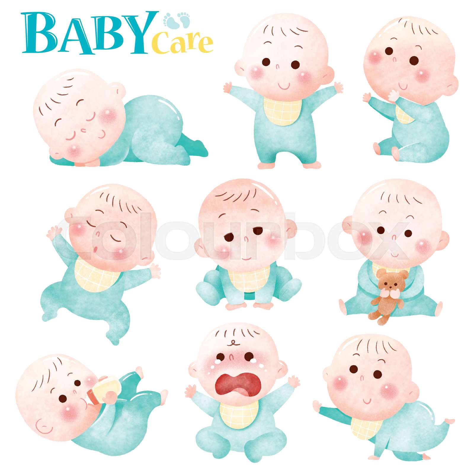 Baby | Stock vector | Colourbox