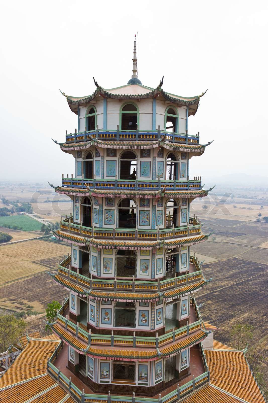 China tower | Stock image | Colourbox