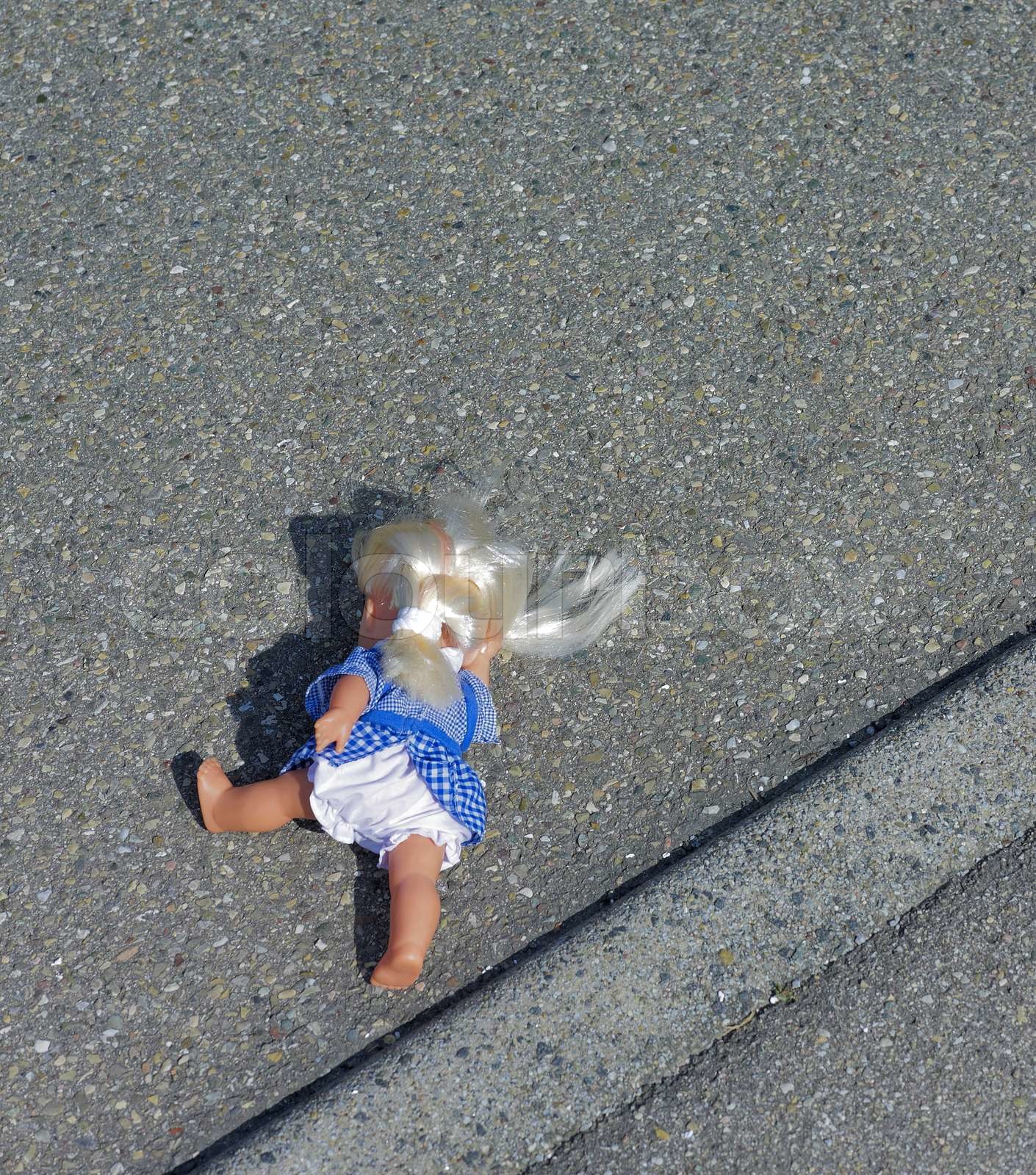 doll on the street | Stock image | Colourbox