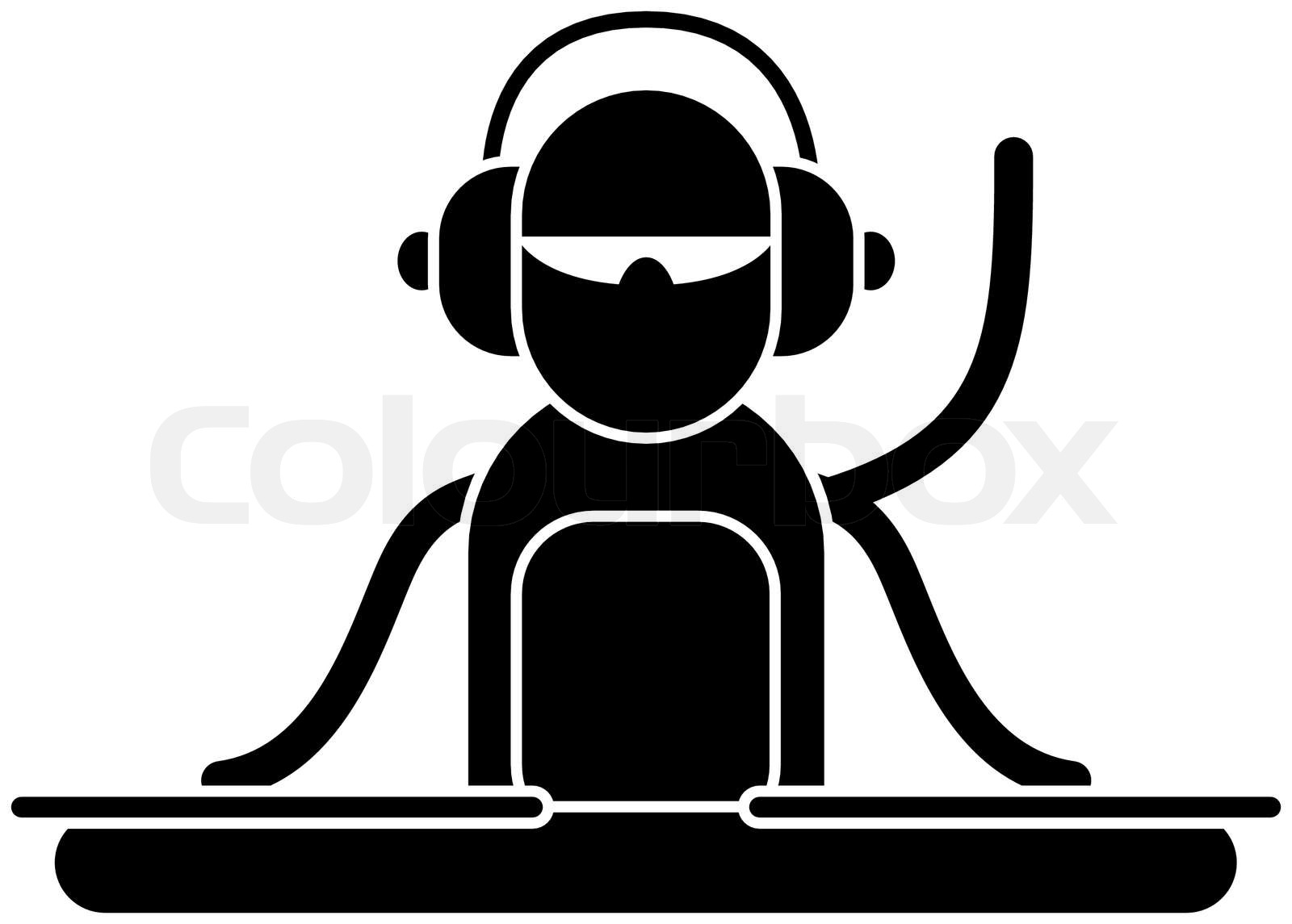 DJ Logo | Stock vector | Colourbox