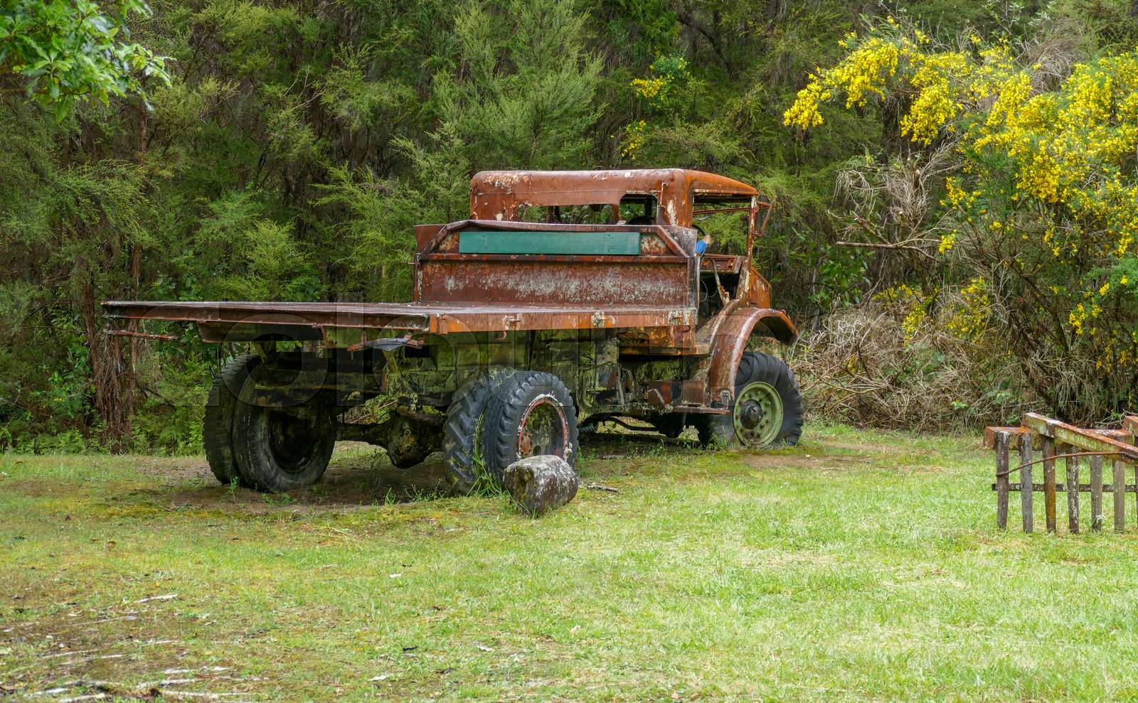 rotten old truck | Stock image | Colourbox