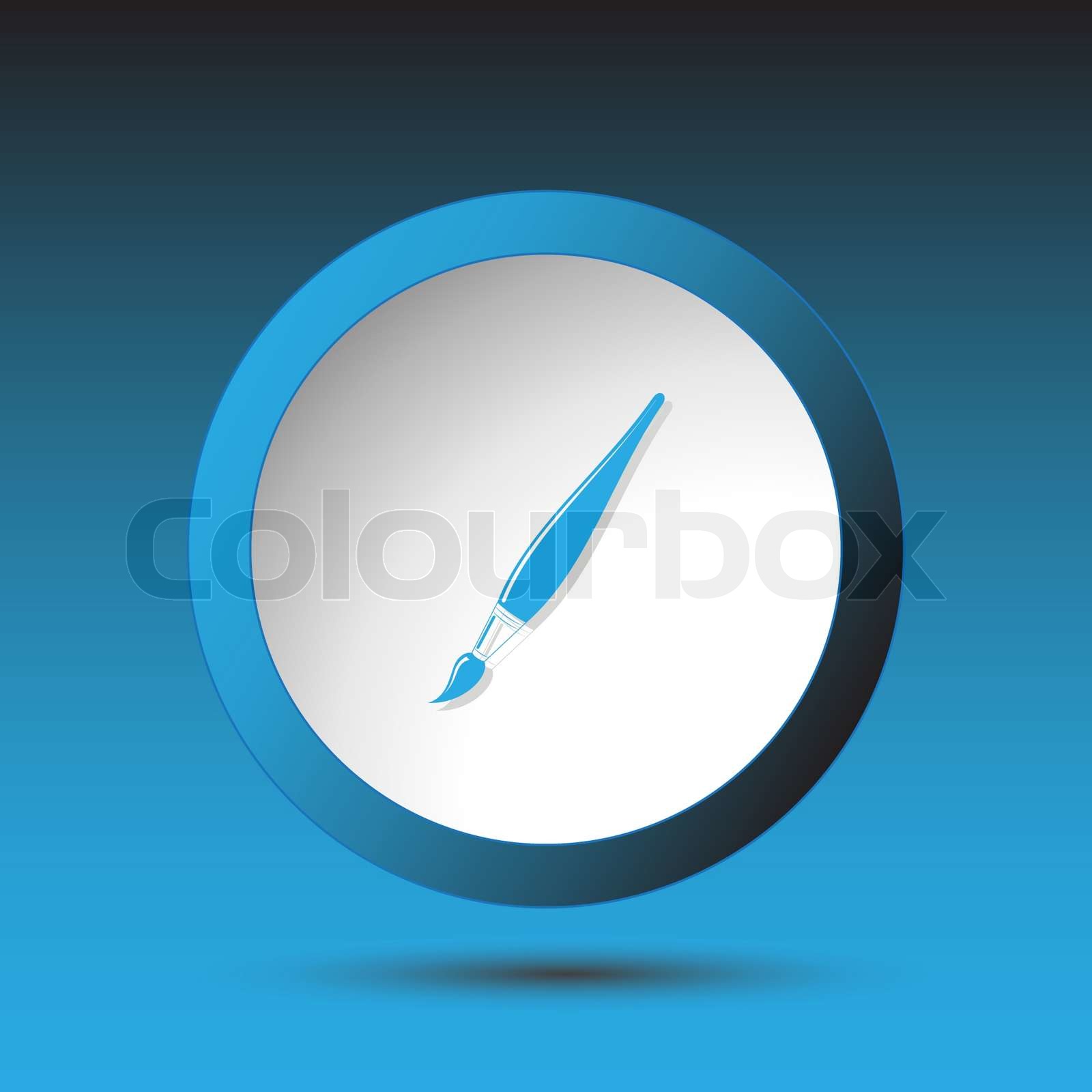 Pinsel | Stock-Vektor | Colourbox