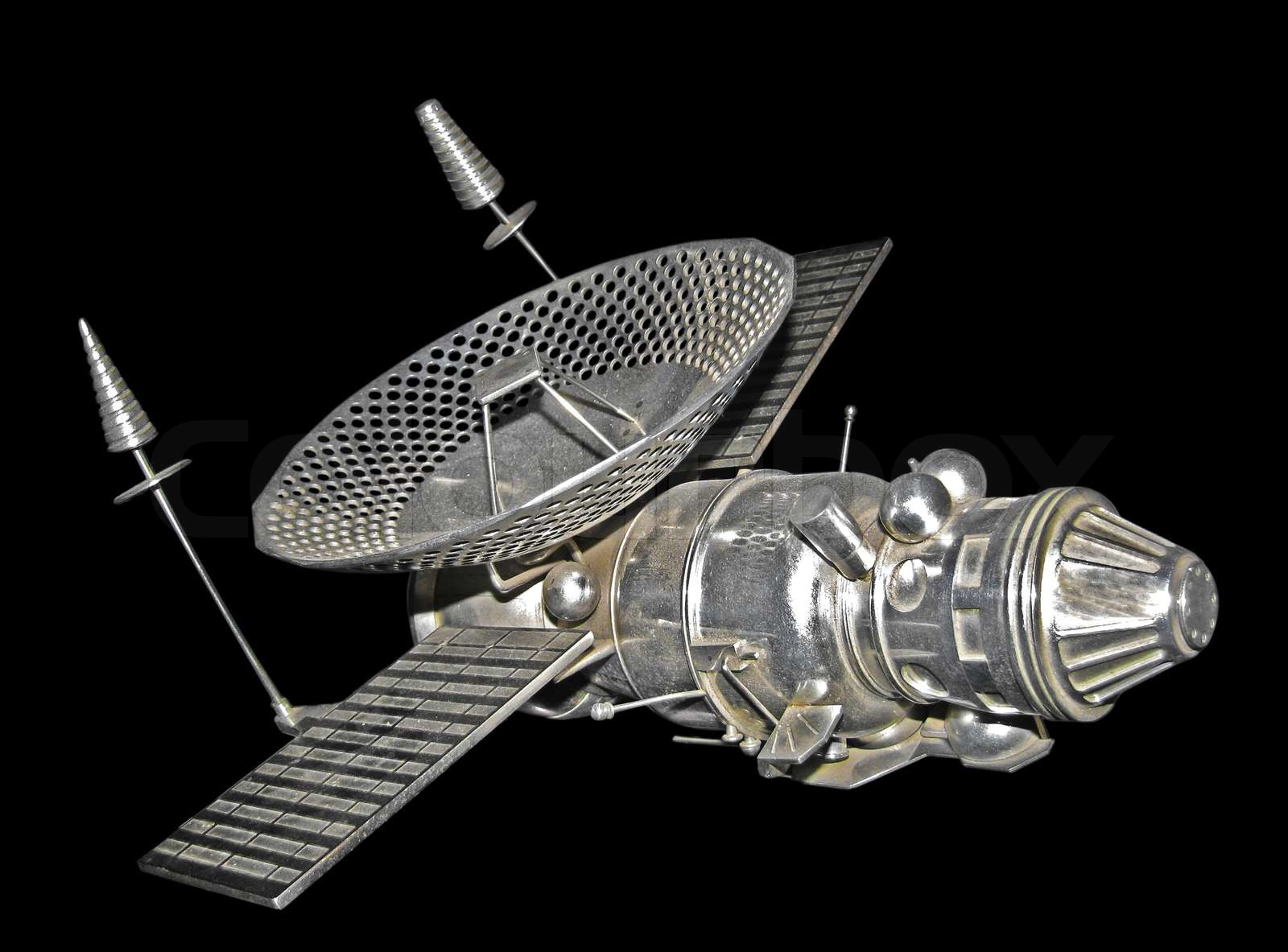 Modell des Satelliten | Stock Bild | Colourbox