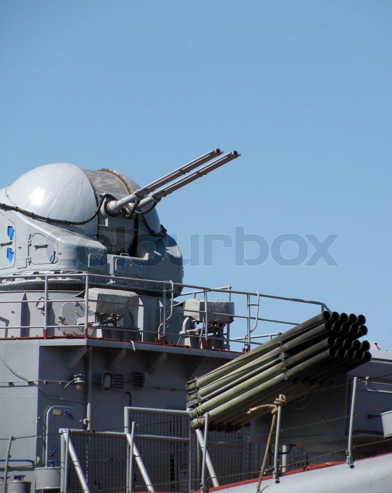 warship weapon | Stock image | Colourbox