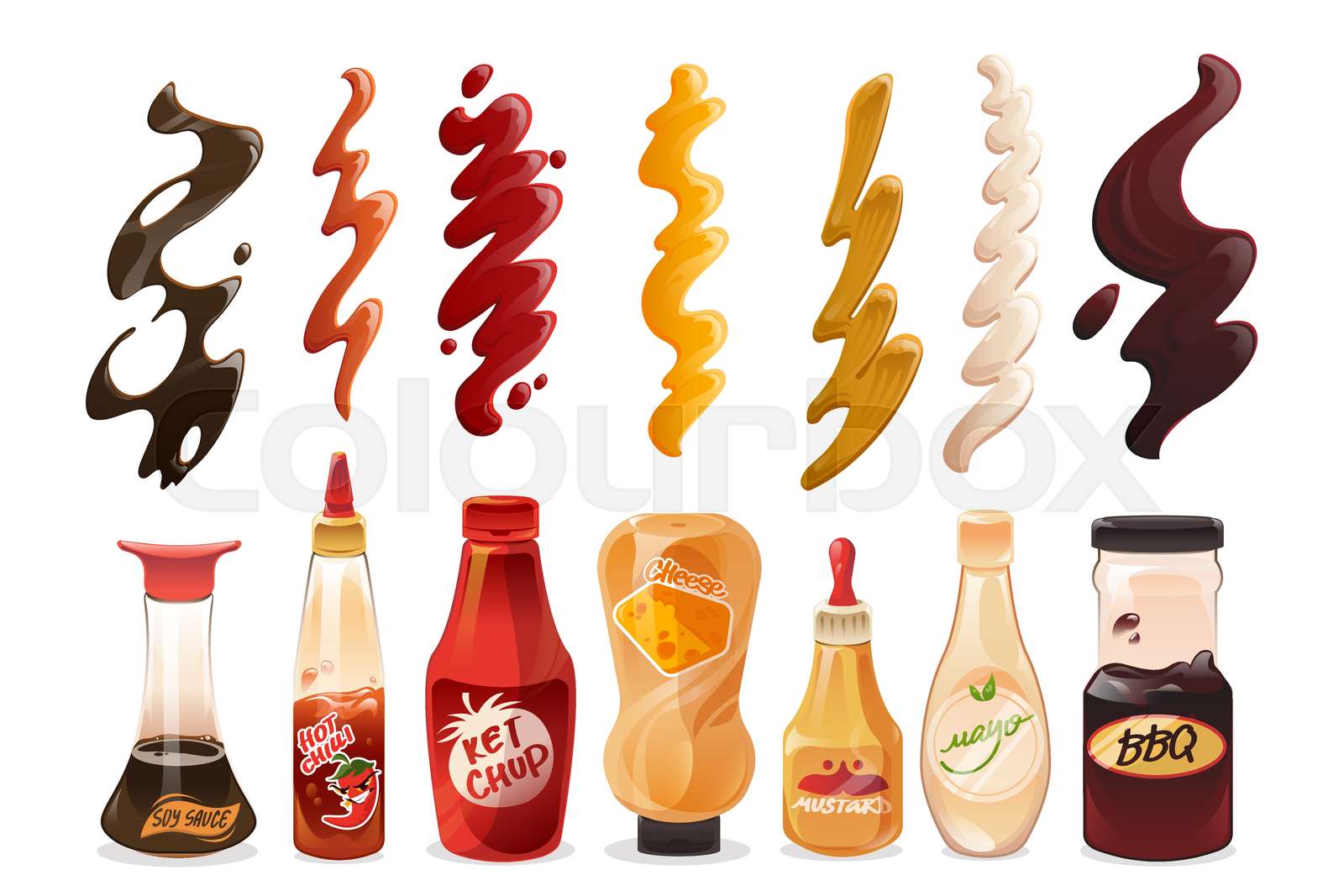 Relish Bottle Clipart