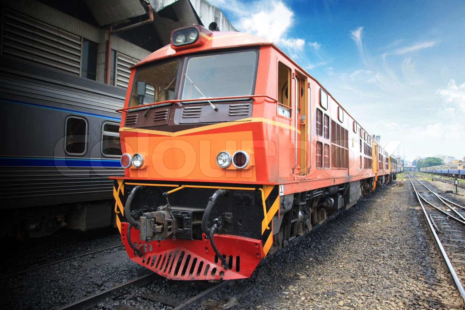 Thai Zug Bahnhof | Stock Bild | Colourbox