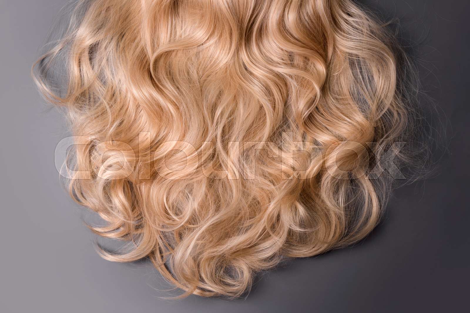 Wavy Hair From The Back View