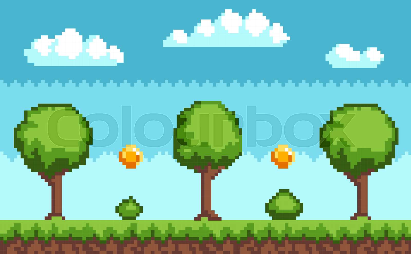 Pixel Game Backgrounds