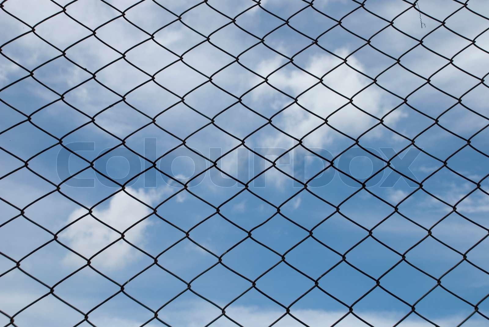 Gitter Zaun | Stock Bild | Colourbox