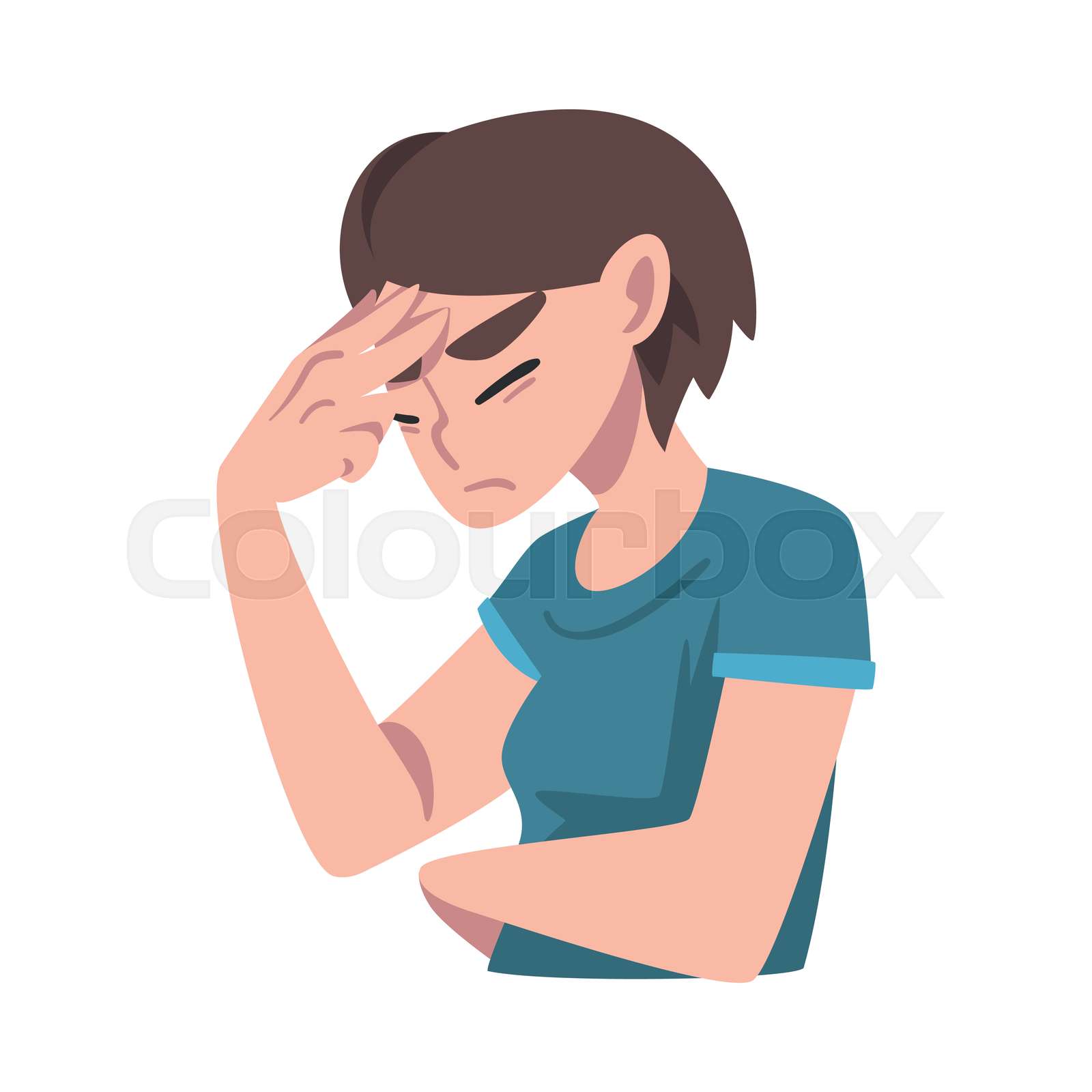 Young Woman Suffering from Throbbing Headache, Symptom of Heart Stroke ... Young Woman Suffering from Throbbing Headache, Symptom of Heart Stroke ...