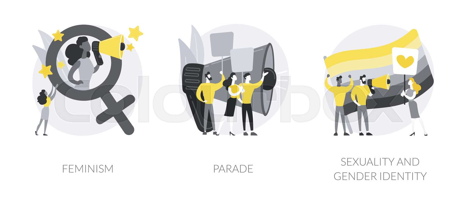 Human rights abstract concept vector illustrations. | Stock vector ...