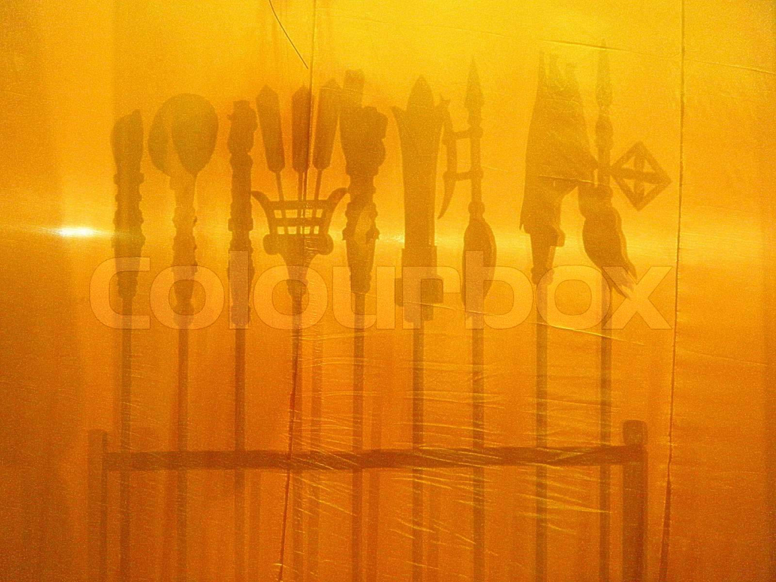 Yellow Weapon | Stock image | Colourbox