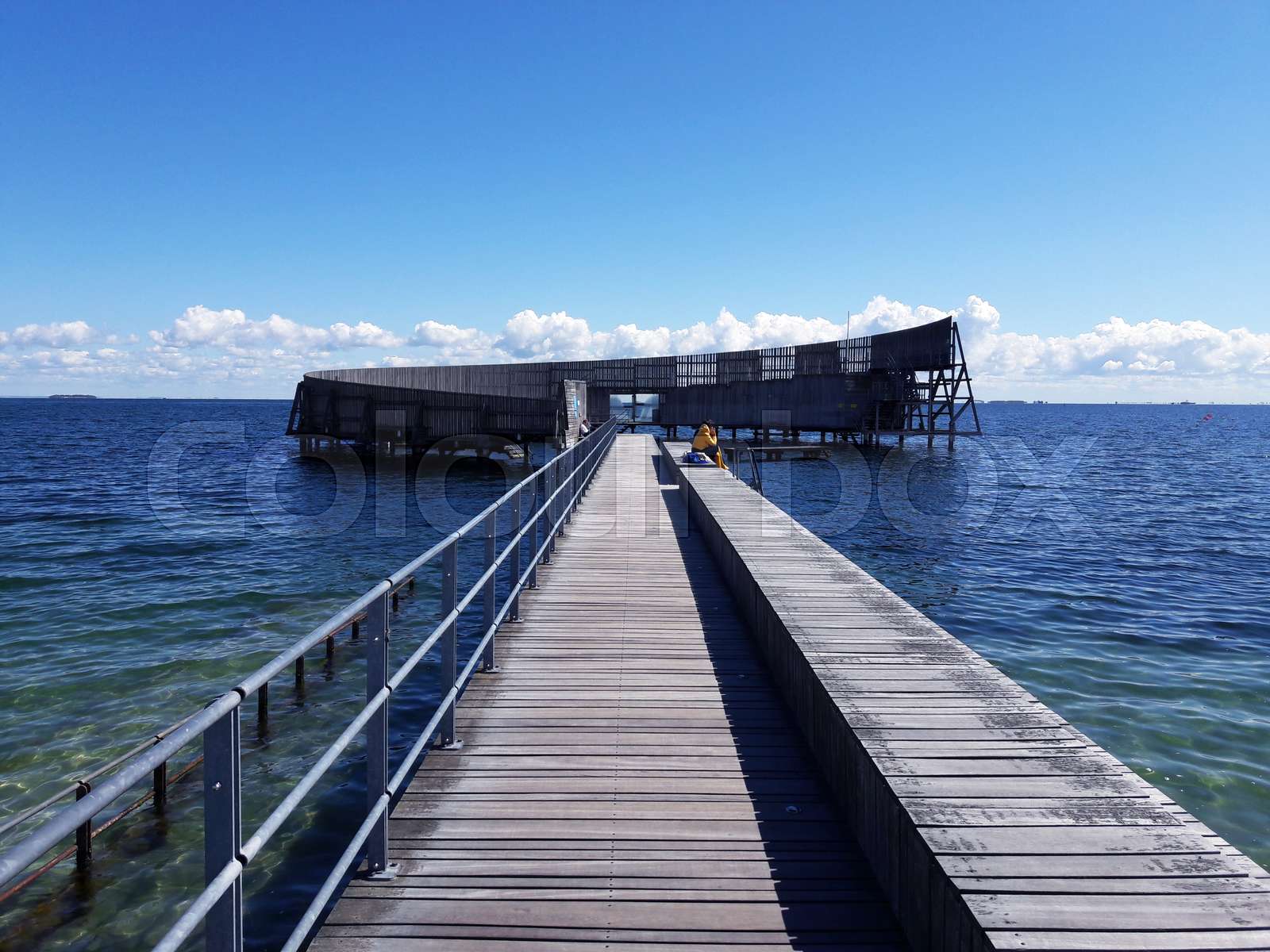 Sea bath in Amager Strandpark, Copenhagen, Denmark | Stock image ...