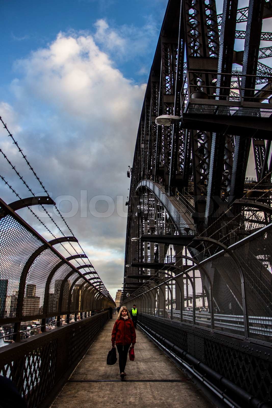 Harbour bridge walk | Stock image | Colourbox