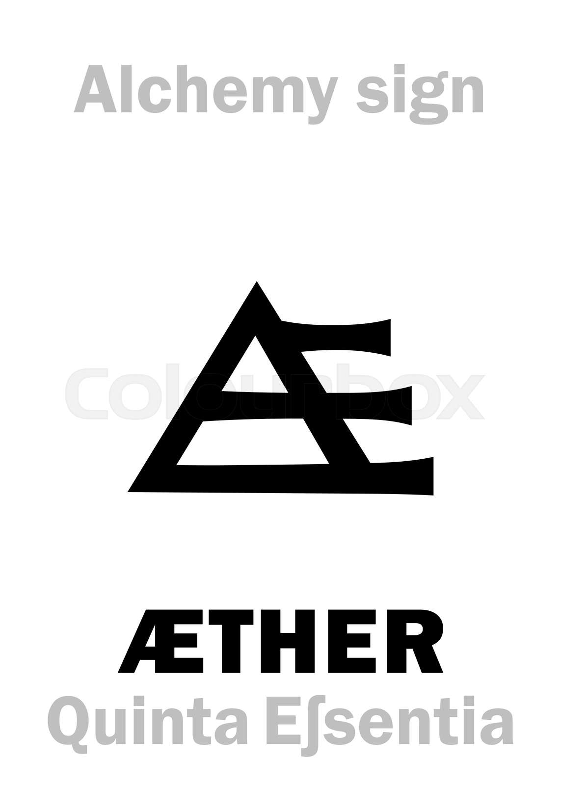 Aether Element Symbol
