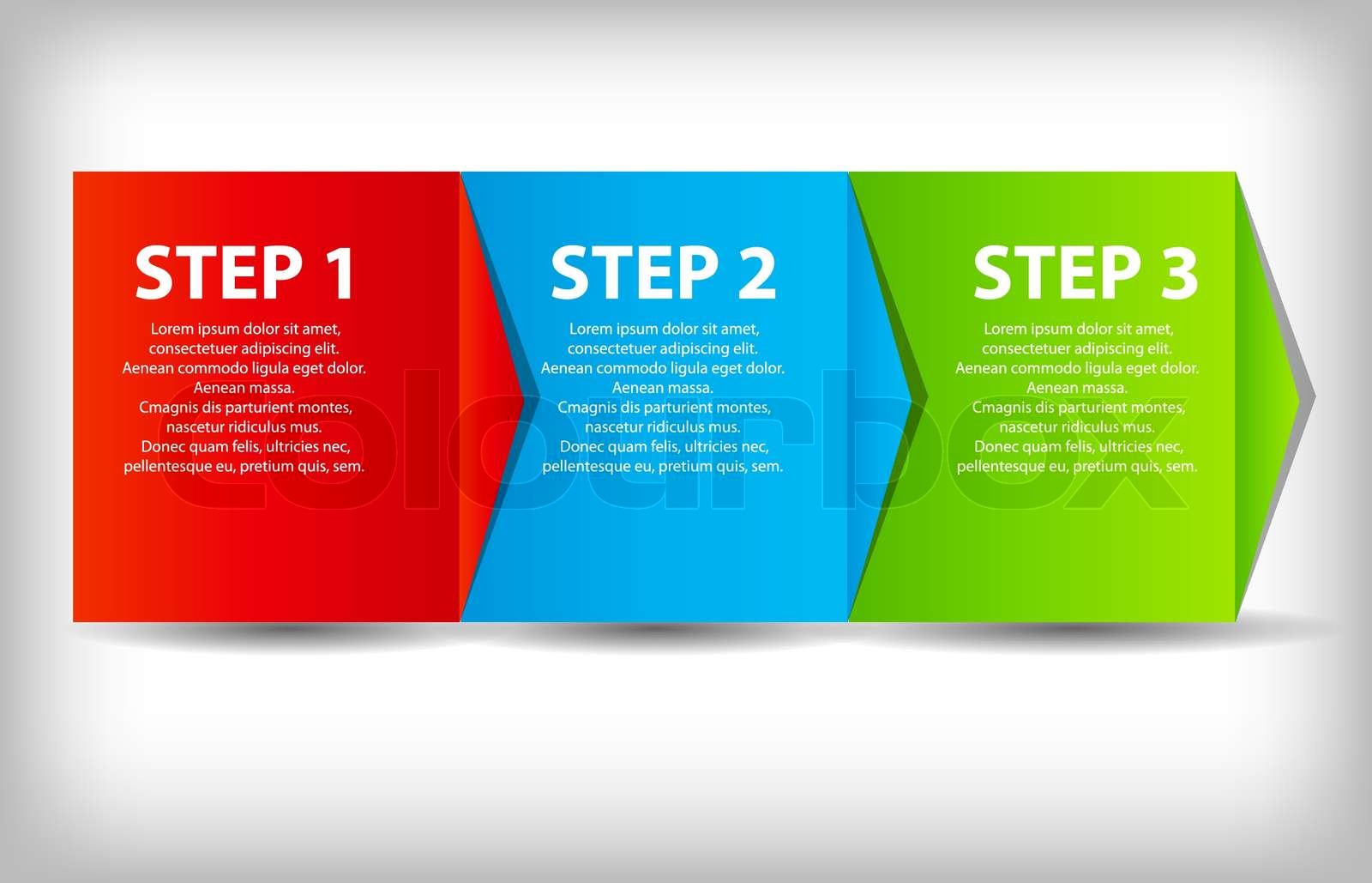 concept ofbusiness process improvements chart Vector illustra | Stock ...