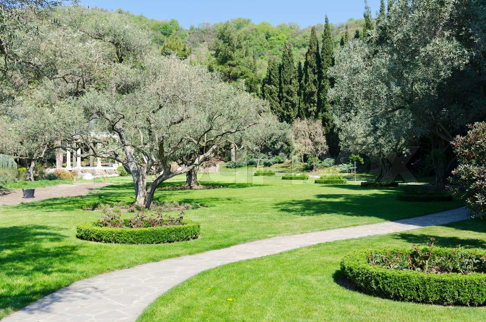 green park design | Stock image | Colourbox