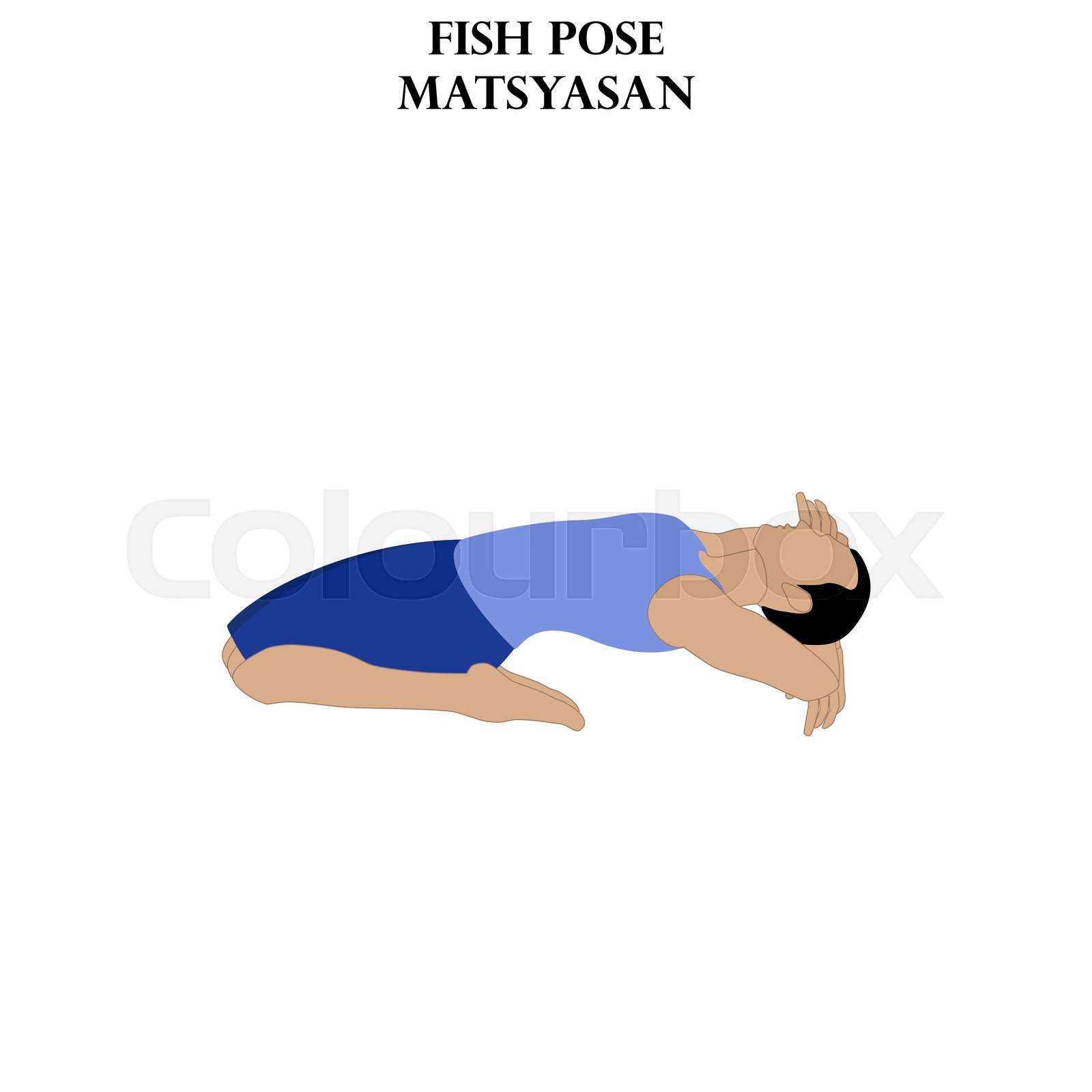 Yoga Fish Pose