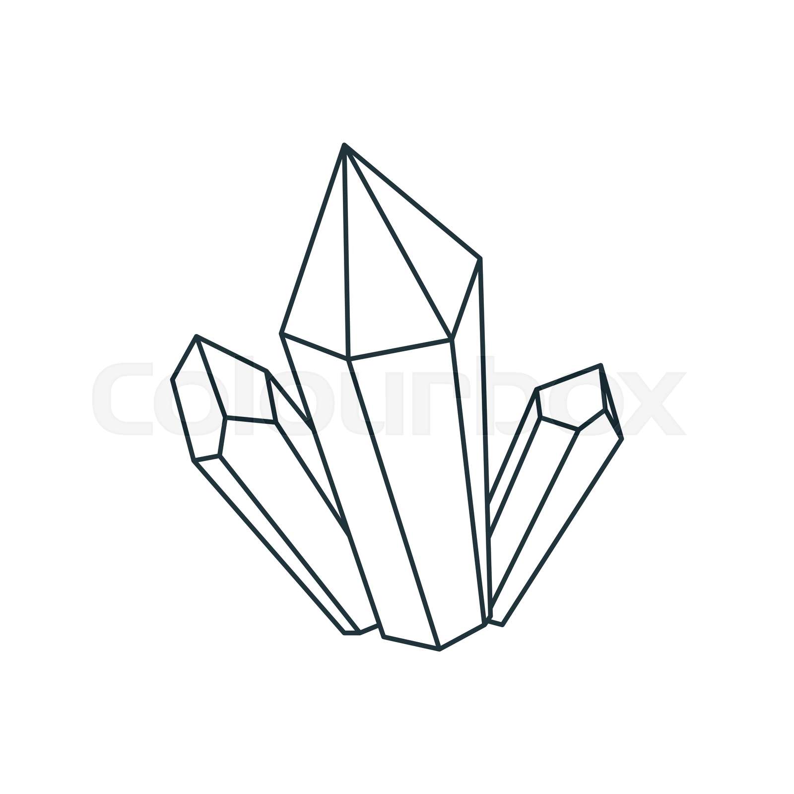 Crystal Quartz Drawing