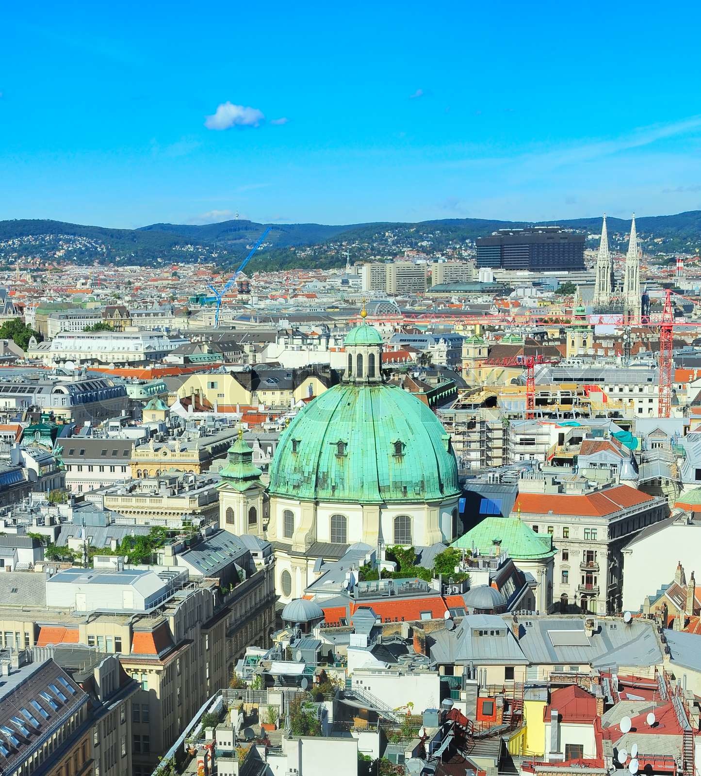 Wien skyline | Stock Bild | Colourbox