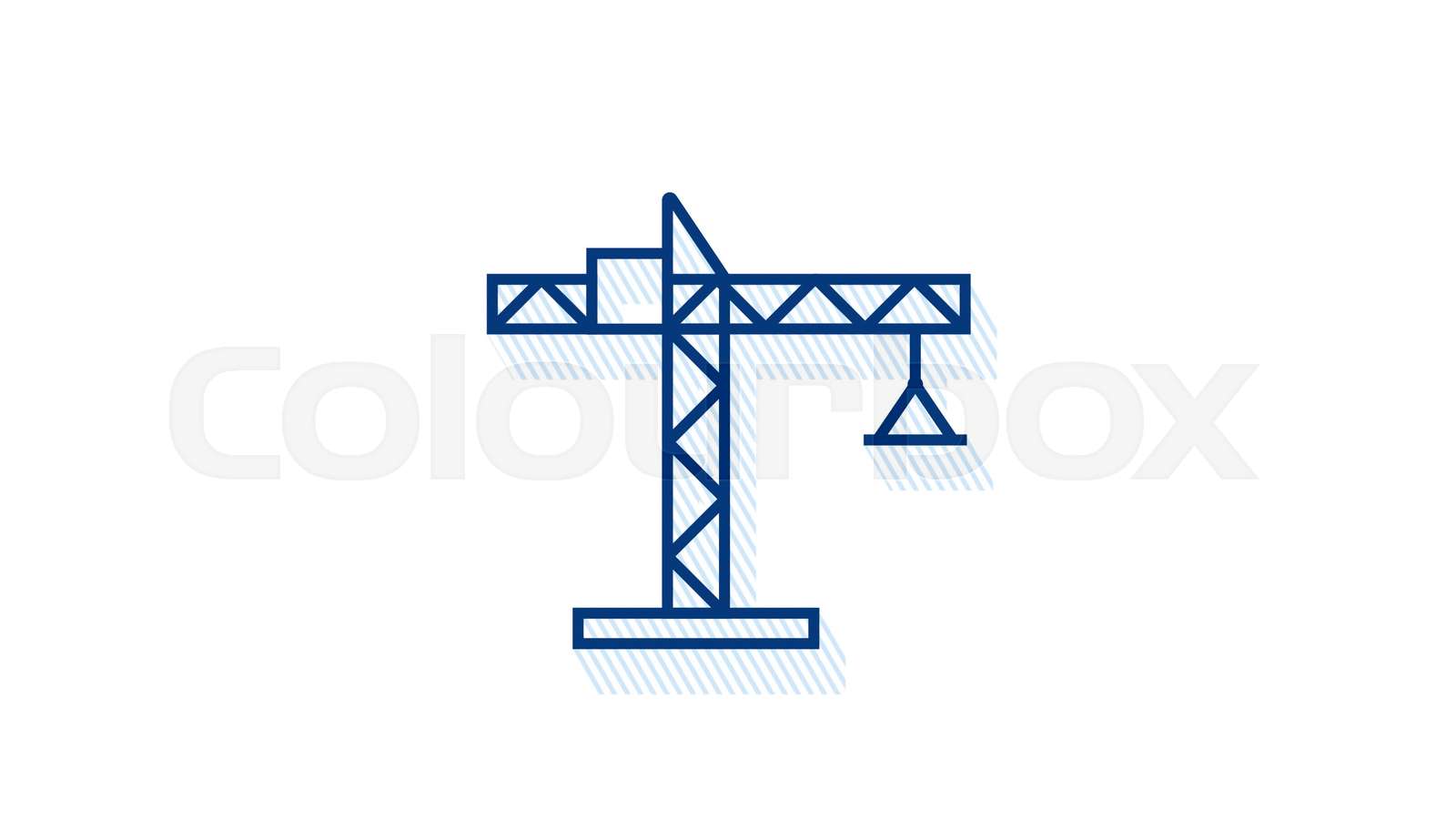 konstruktion, icon, handwerker | Stock Video | Colourbox