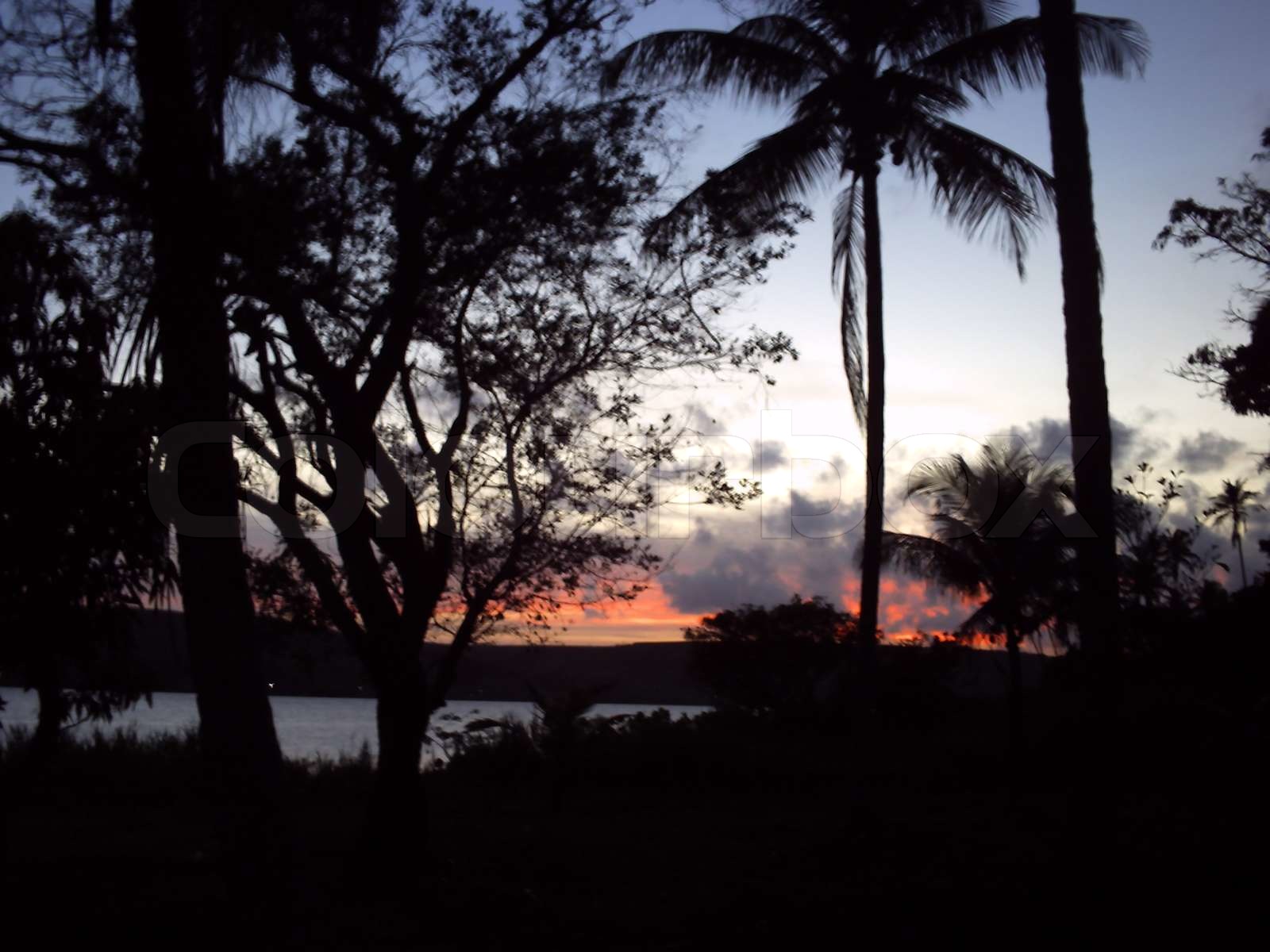 lindo por do sol | Stock image | Colourbox