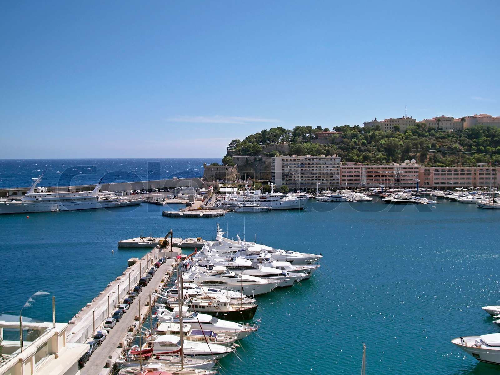 Monaco harbour | Stock image | Colourbox