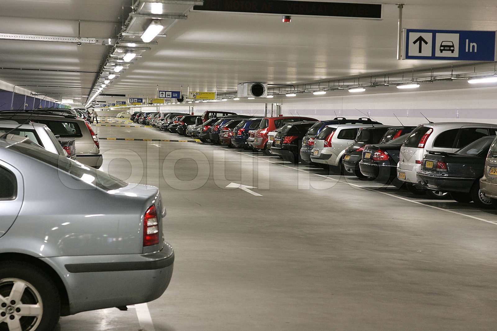 large parking garage | Stock image | Colourbox