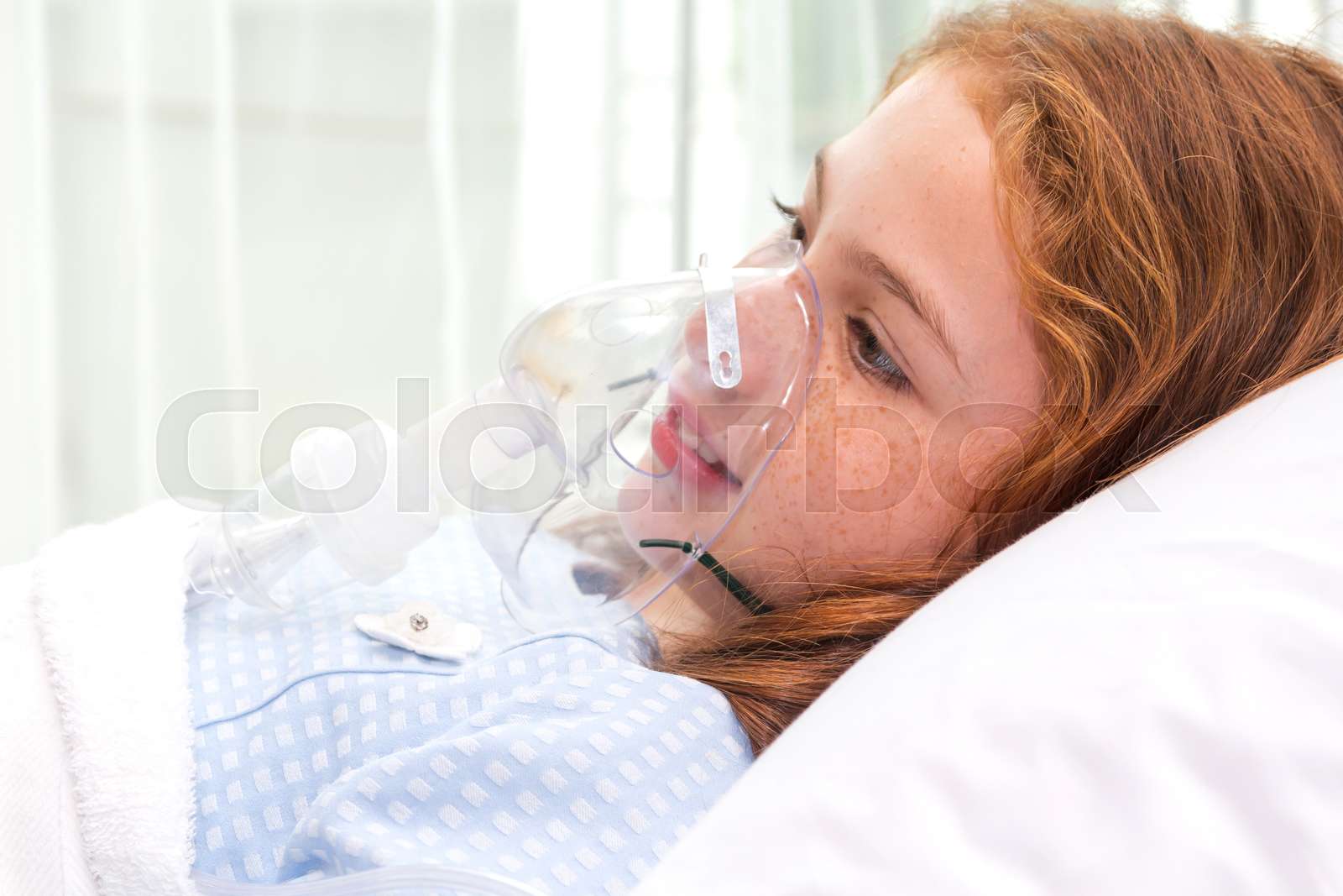 Oxygen Mask Girl