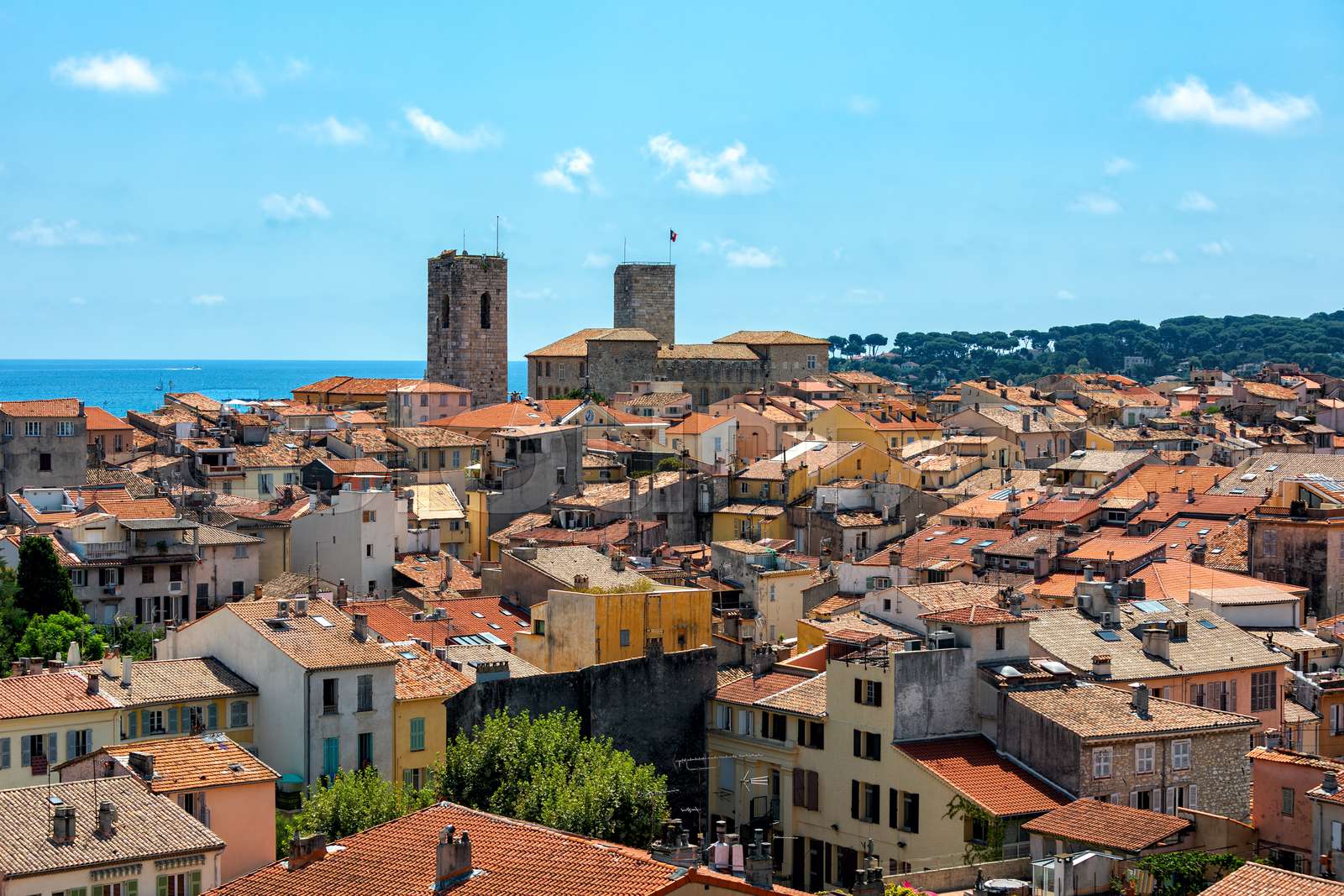 Old town of Antibes, France. | Stock image | Colourbox
