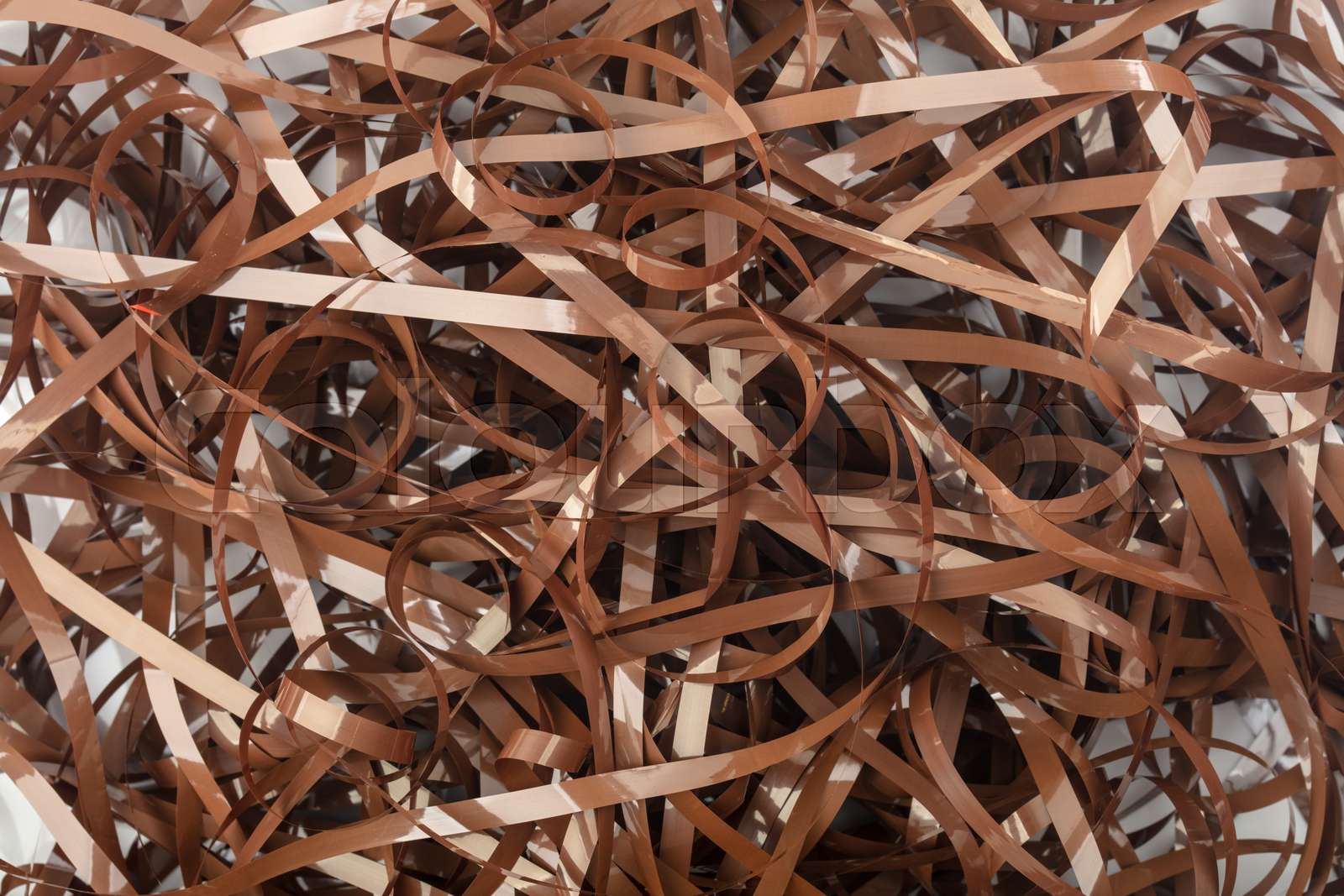 Pulled Out Tape | Stock image | Colourbox