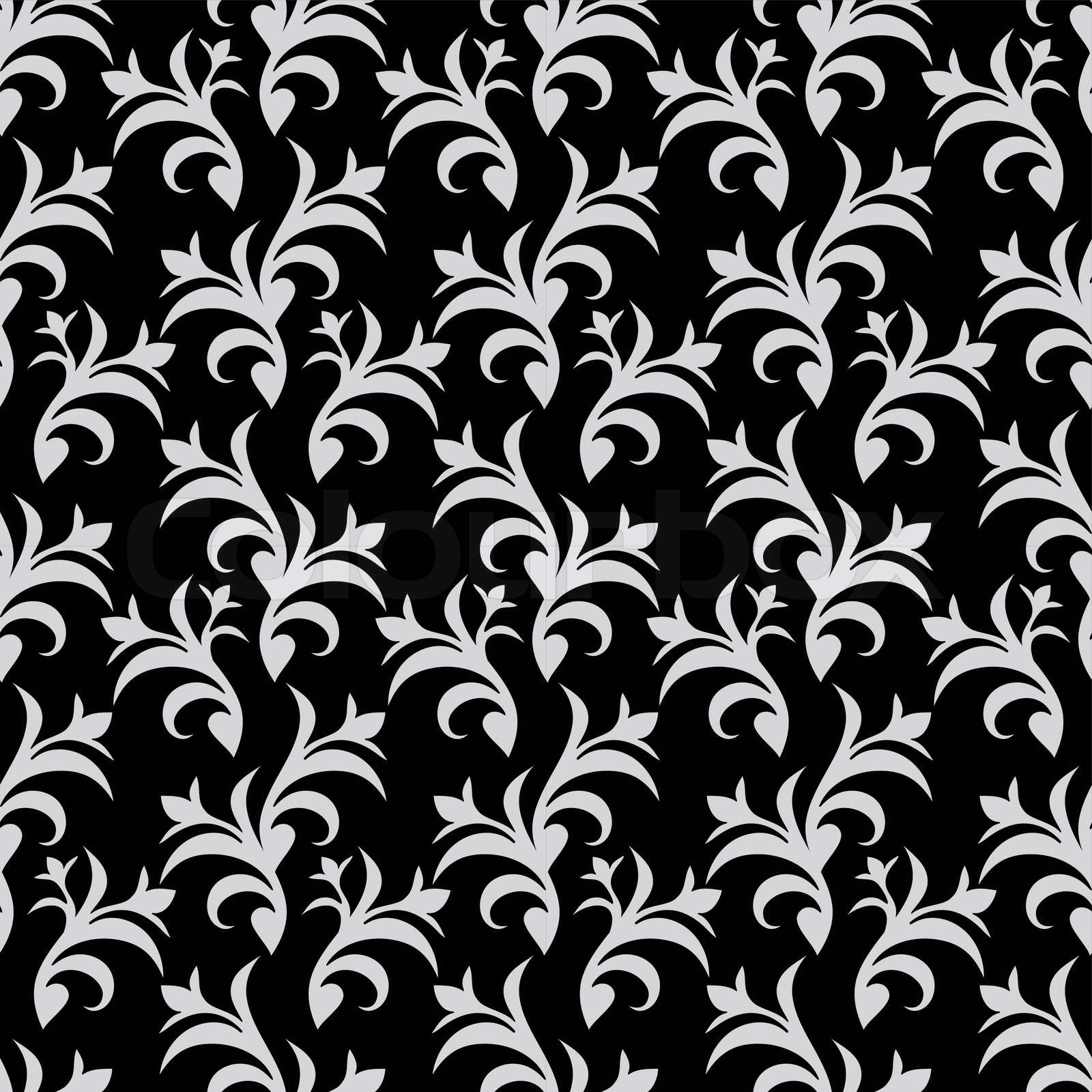 sort, hvid, baggrund | Stock vektor | Colourbox