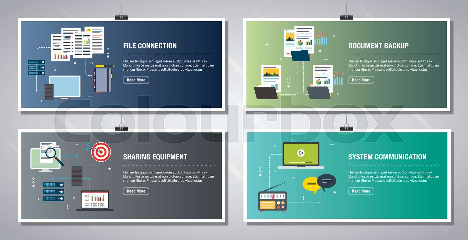 File connection, document backup, sharing equipment and system ...