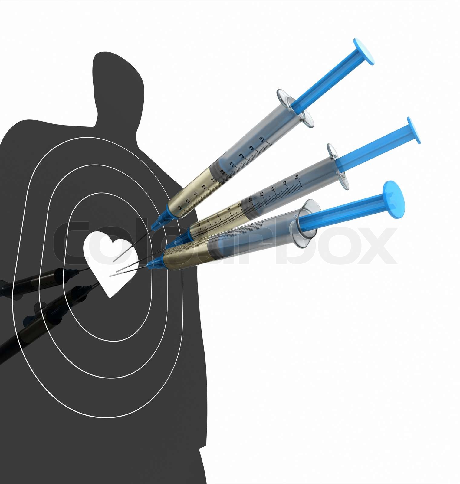 Injection Dart | Stock image | Colourbox
