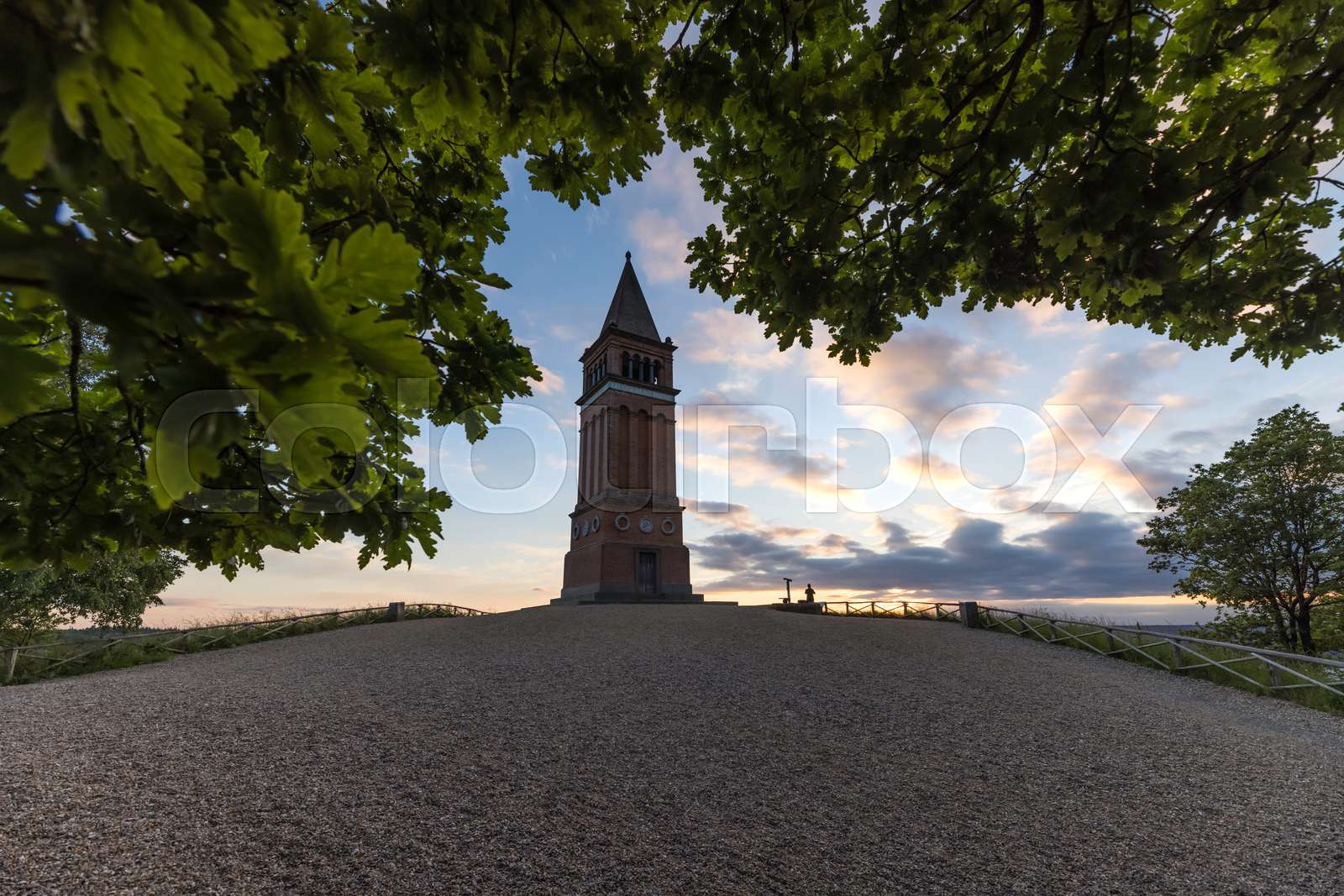 Himmelbjerget ved Ry Danmark | Stock foto | Colourbox