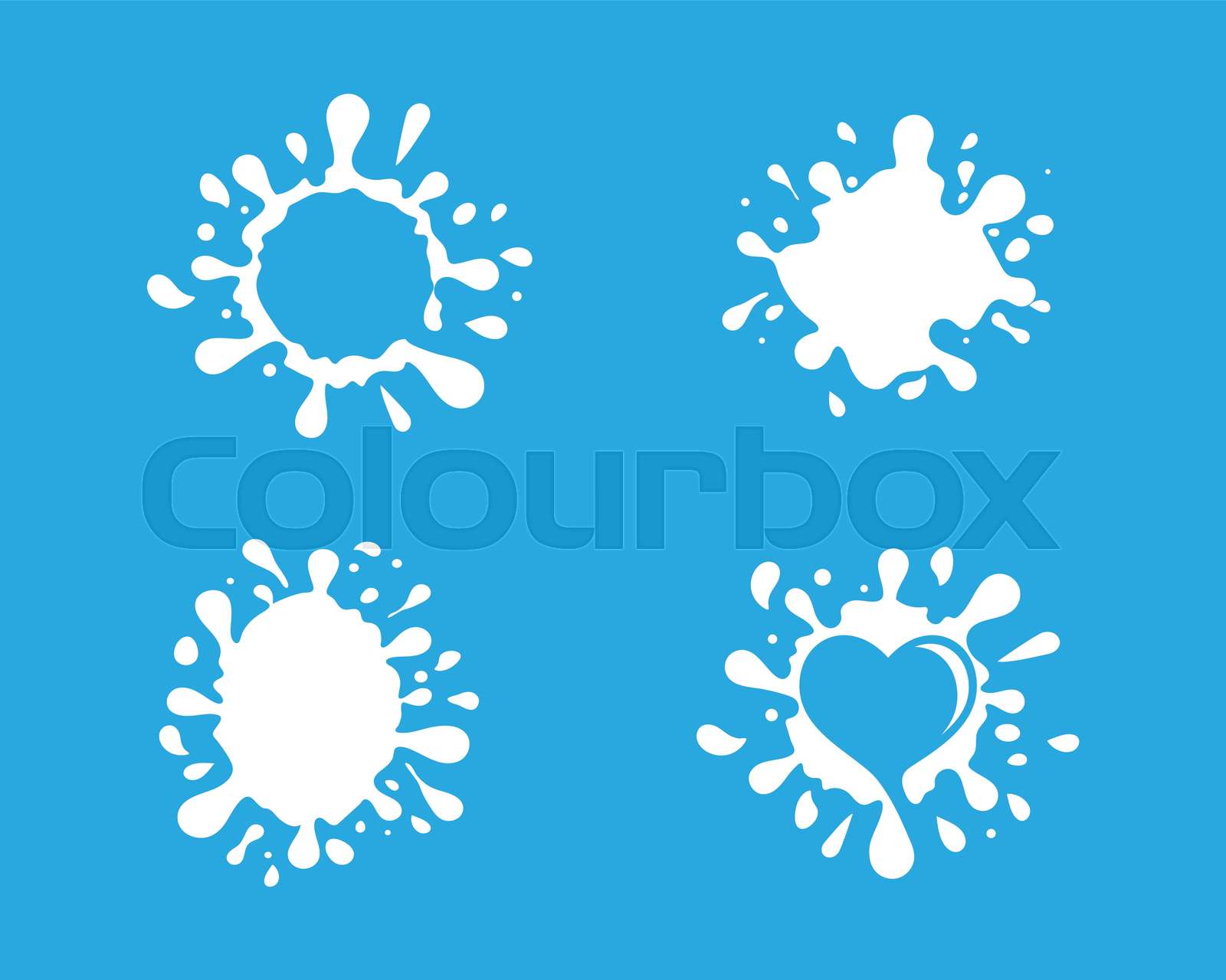 splash vector icon illustration design | Stock vector | Colourbox