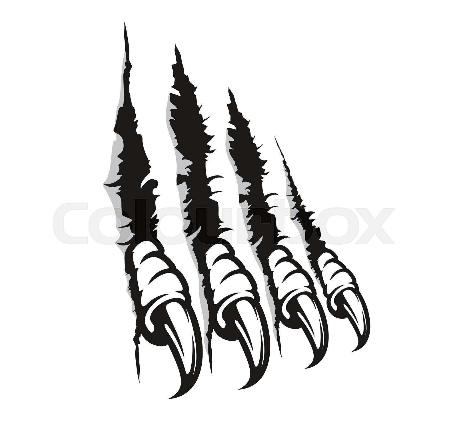 Breaking Through Paper Drawing