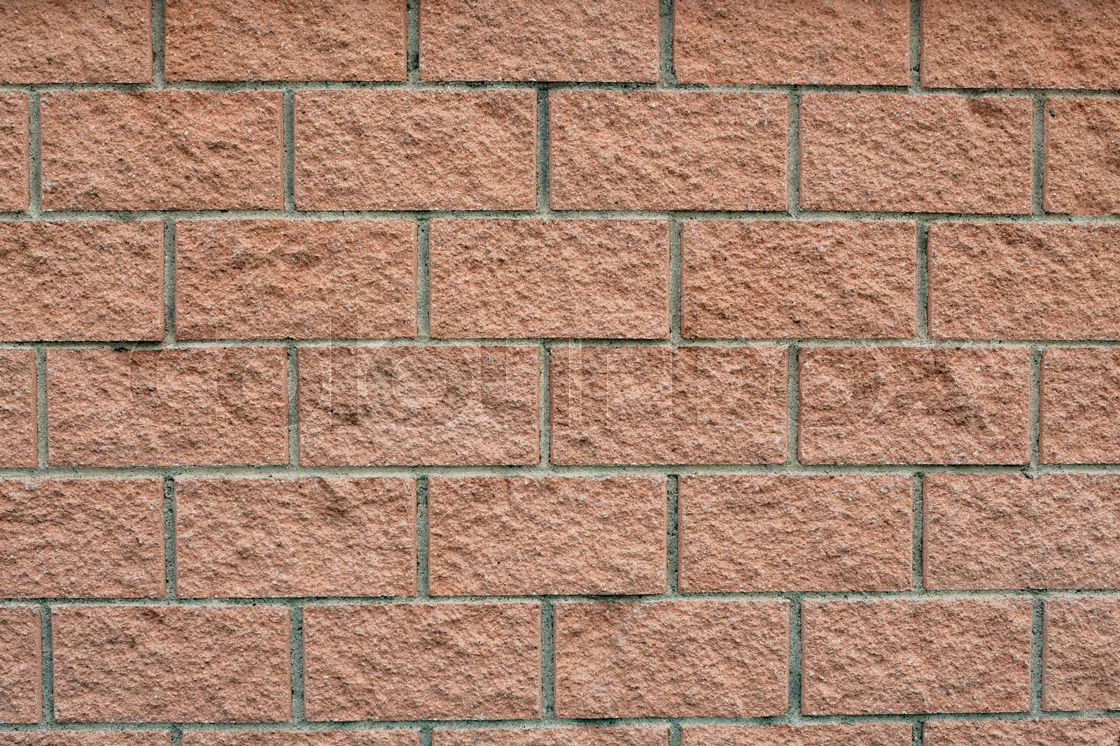 Textured Cinder Block Wall | Stock image | Colourbox