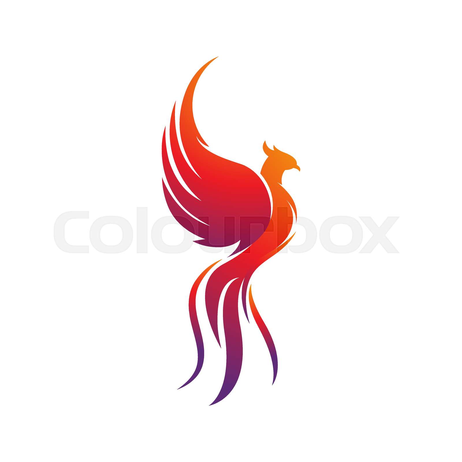 Phoenix vector icon illustration | Stock vector | Colourbox