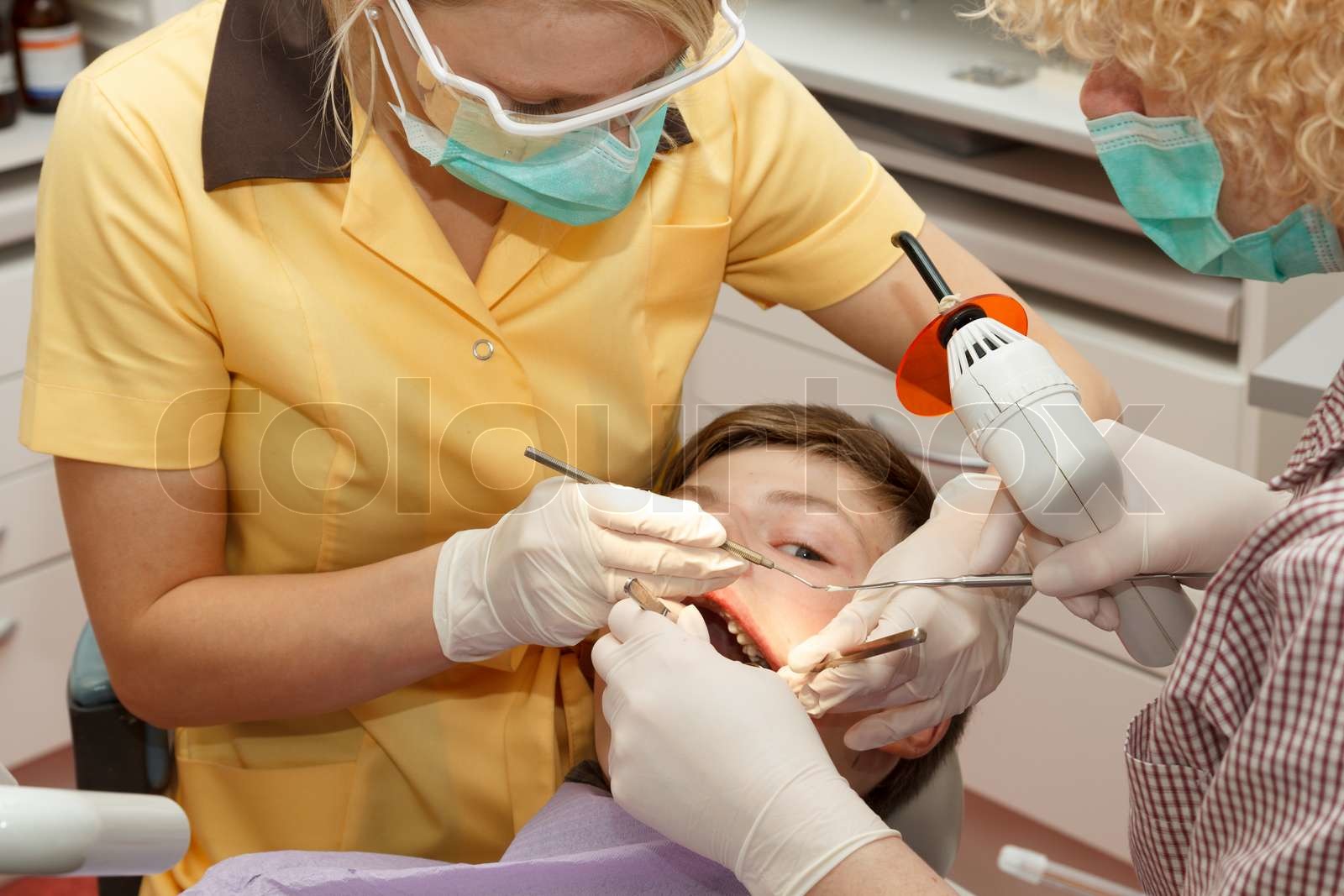 dentist at work | Stock image | Colourbox