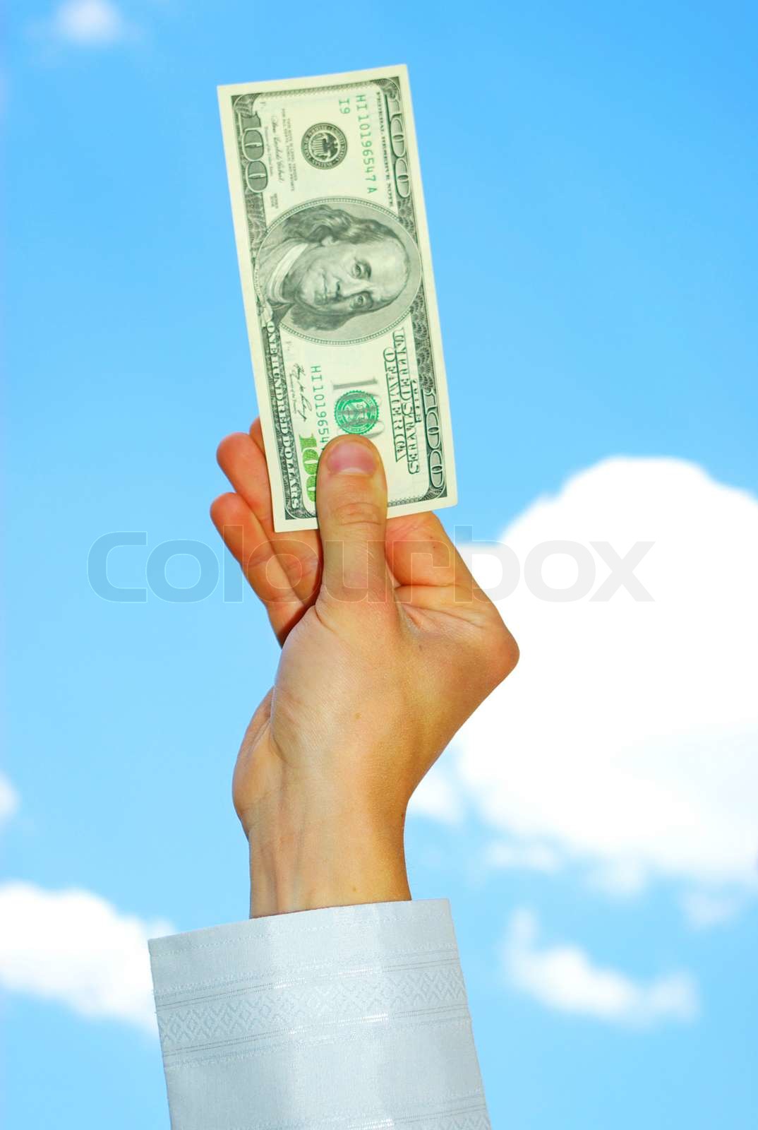 Geld in Händen | Stock Bild | Colourbox