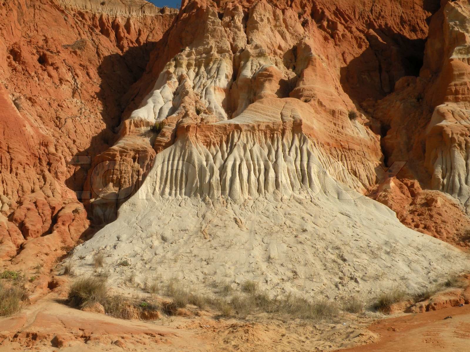 special rock formation like pillars | Stock image | Colourbox