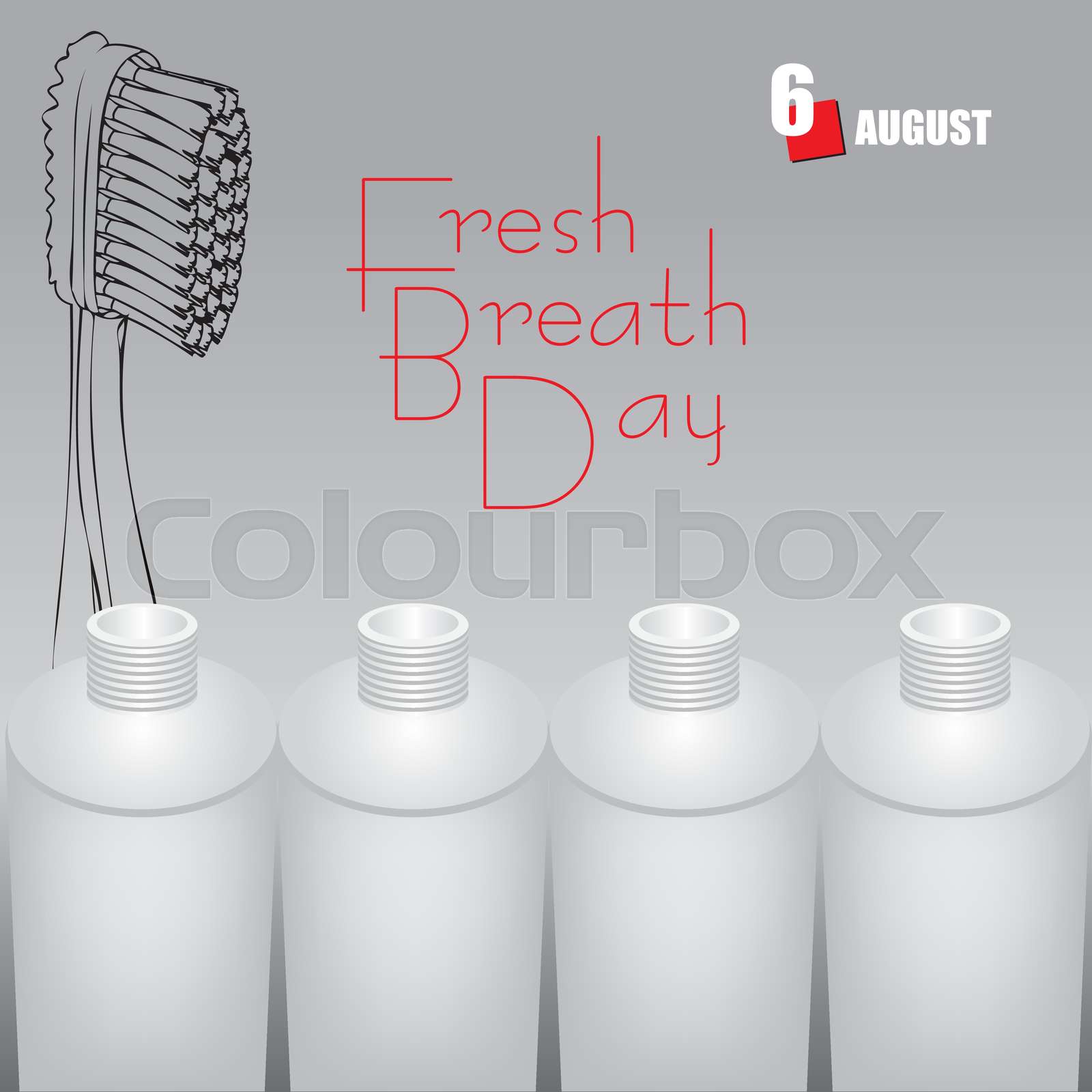 Fresh Breath Day | Stock vector | Colourbox