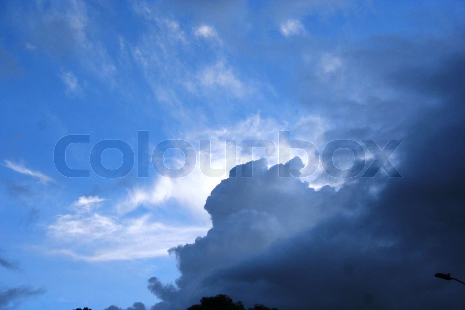 Y Dios dijo "hágase la luz"..... | Stock image | Colourbox
