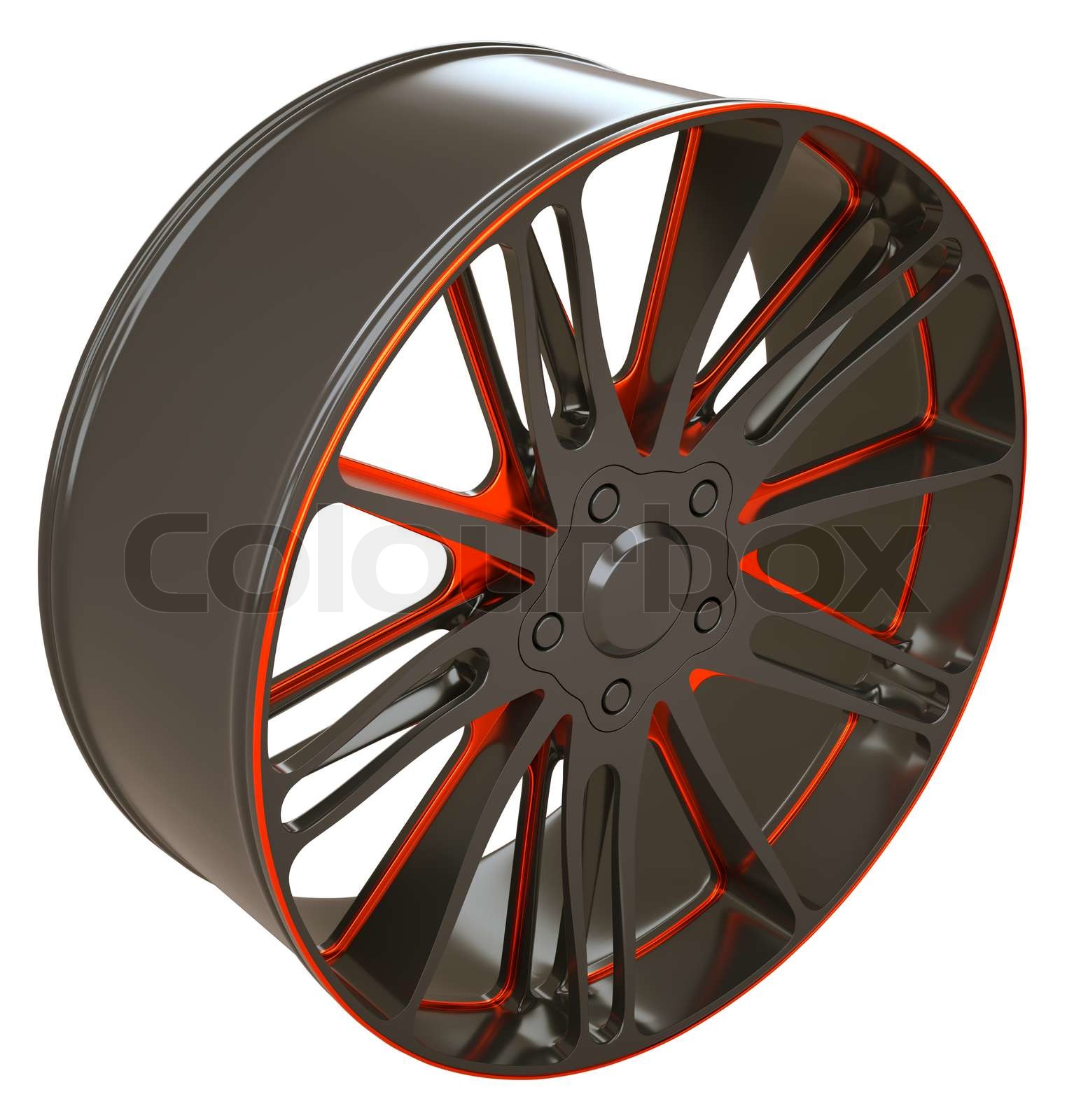 Vehicle disc or wheel isolated | Stock image | Colourbox