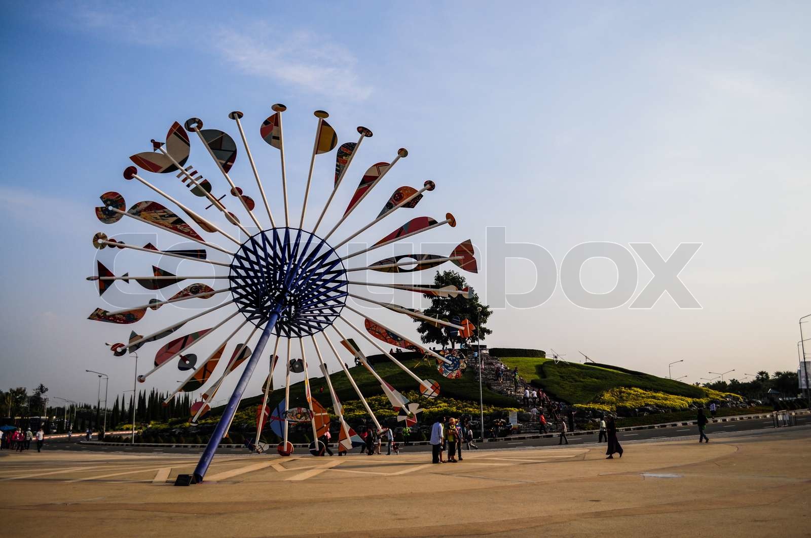 Flags Dach | Stock Bild | Colourbox