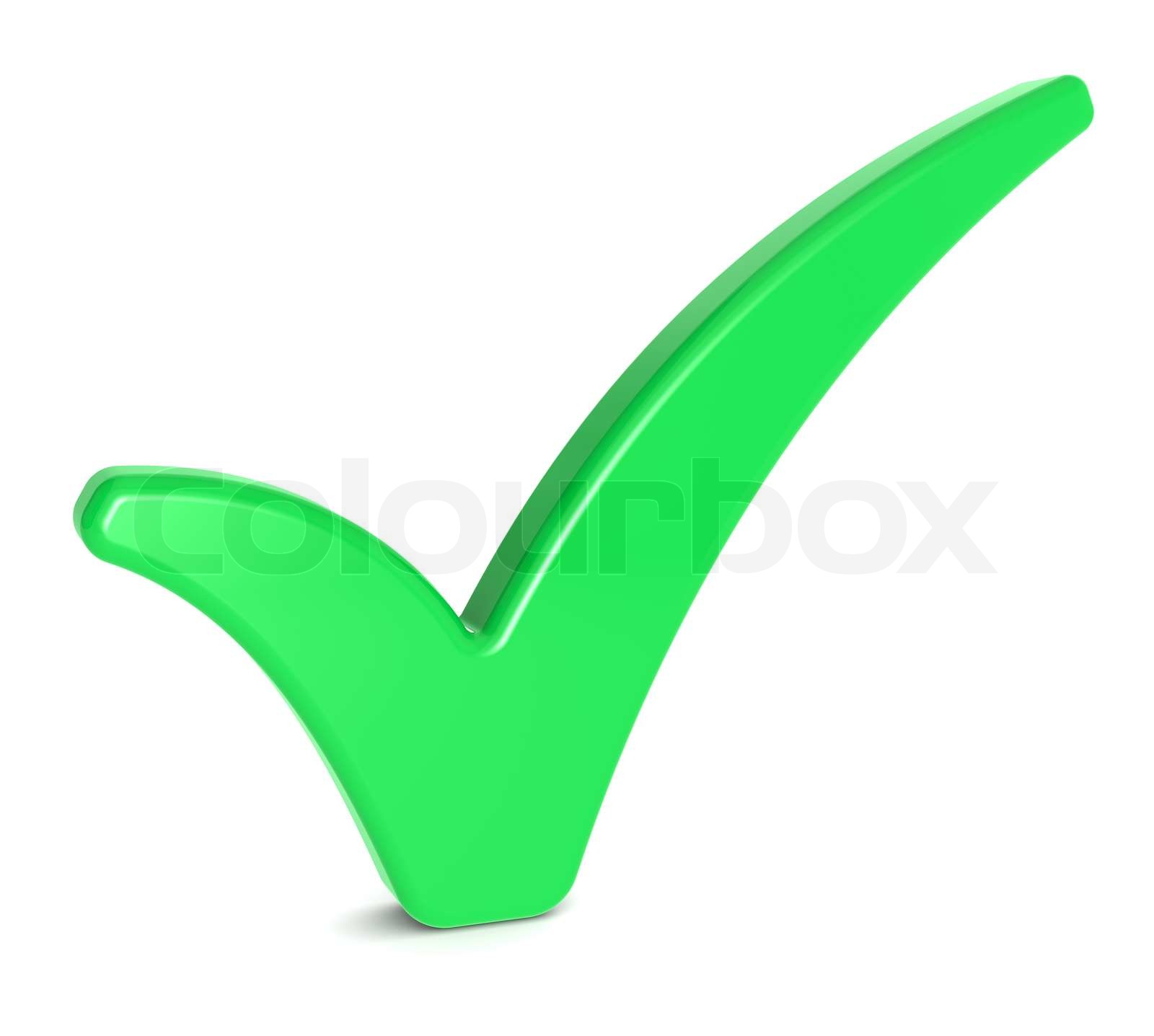 Check Mark | Stock image | Colourbox