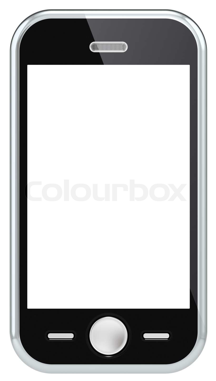 Black Smartphone | Stock image | Colourbox